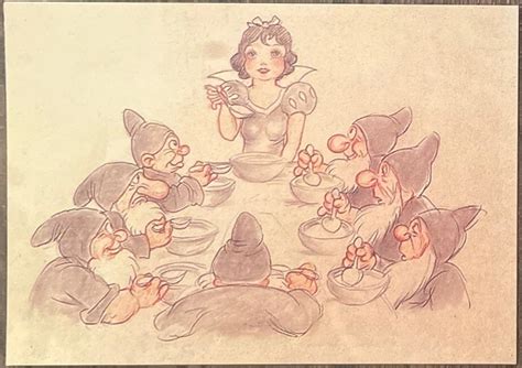 Snow White And The Seven Dwarfs Trading Card 76 Soups On Eur 1 15