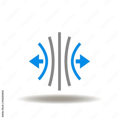 Vector Illustration Of Flexible Lines With Arrows Inside Icon Of Resilience Symbol Of Business