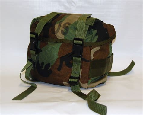 Us Military Buttpack Butt Pack Woodland Alice Molle Real