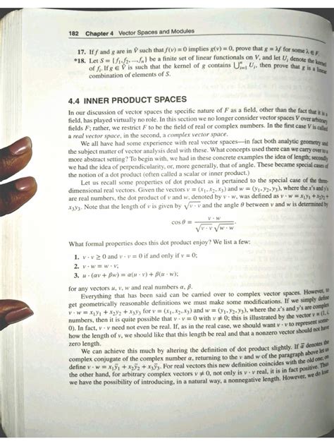 Inner Product Space Pdf