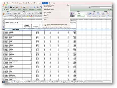How To Split Screen With Excel Spreadsheets