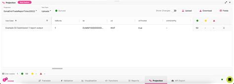 Translate To Report To Projection — Documentation Documentation