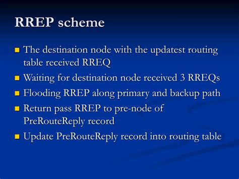 Ppt Fault Tolerant Multi Path Enhanced Routing Algorithm Powerpoint