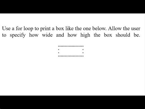 How To Draw Box In Python