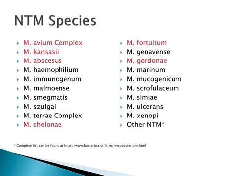 Ppt Non Tuberculosis Mycobacterium Ntm In Cystic Fibrosis Powerpoint Presentation Id2788954 Ppt Non Tuberculosis Mycobacterium Ntm In Cystic Fibrosis Powerpoint Presentation Id2788954