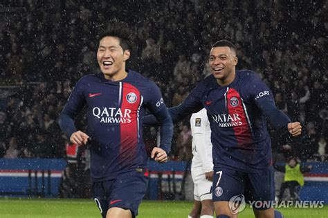 이강인 킥오프 3분 만에 시즌 3호골…psg 12번째 슈퍼컵 우승 종합 연합뉴스