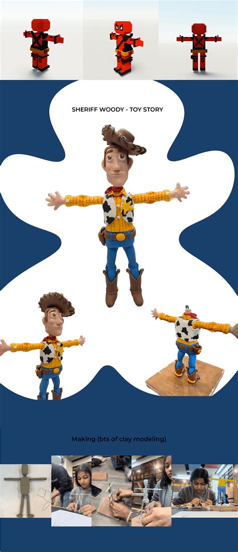 3d Character Modeling Behance