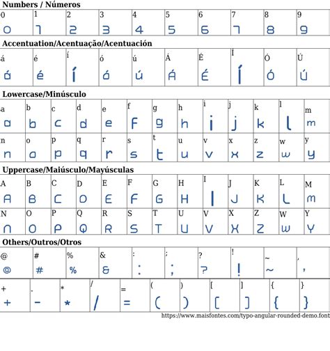 Typo Angular Rounded Free Font Download Maisfontes