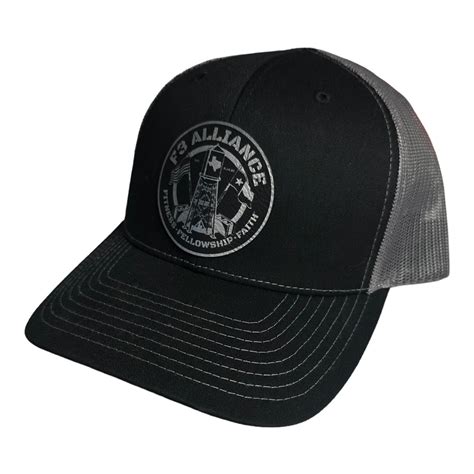 F3 Alliance Rebrand Leatherette Patch Hat Pre Order May 2024 The F3