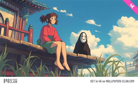 Spirited Away Chihiro No Face Desktop Wallpaper Download In 4k