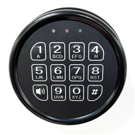 Gun Safe Keypad Replacement Lock With Solenoid Override Key Fireproof