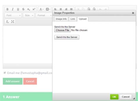 How I Can Add Upload Image Plugin To Ckeditor Question2answer Qanda