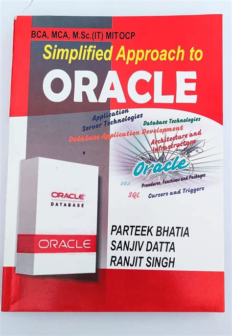 Buy Simplified Approach To Oracle Book Online At Low Prices In India Simplified Approach To