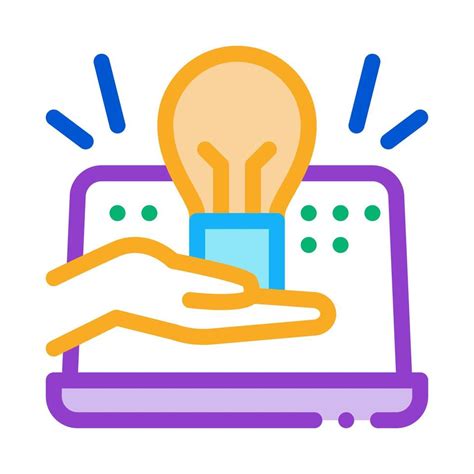 Computer Savvy Icon Vector Outline Illustration 17592427 Vector Art At Vecteezy
