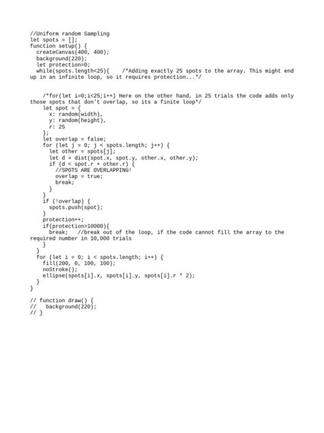 Uniform Random Sampling Pdf
