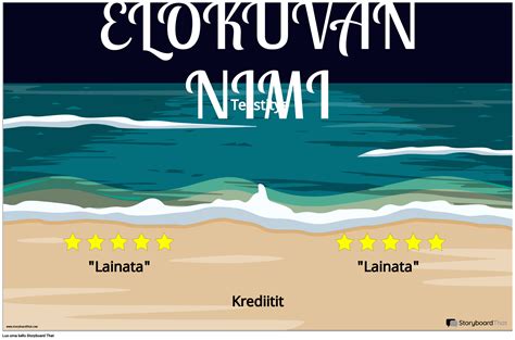 Elokuvan Juliste Storyboard Por Fi Examples