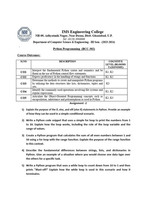 1457 Assignment 2 Python Pdf
