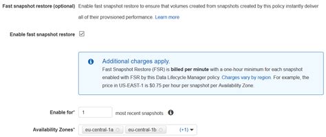 Create Ebs Volume Snapshots By Amazon Data Lifecycle Manager