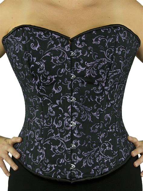 Plus Size Overbust Brocade Steel Corset Cs 530 Orchard Corset