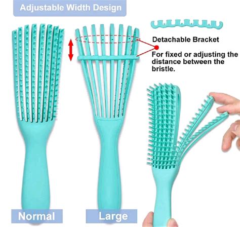 หวีแปรงนวดหนังศีรษะ หวีซี่โครง หวีสปาด้ามพลาสติก หวีเปียกได้หวีแห้งได้ สินค้าพร้อมจัดส่งในไทย