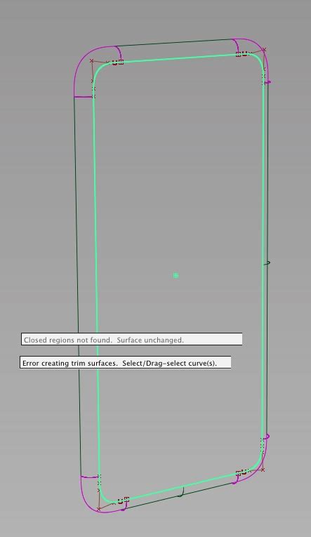 solved planar surface fails while all should be planar and closed