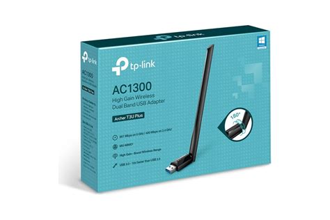 Двухдиапазонный Wi Fi Usb адаптер Tp Link Archer T3u Plus выгодная цена отзывы