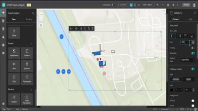 Stack Widgets Over The Map Widget In ArcGIS Experience Builder Esri Videos GIS Events