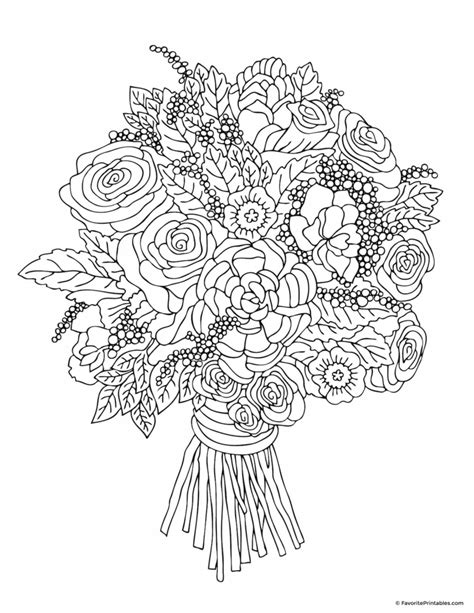 Free Printable Wedding Coloring Pages Favorite Printables