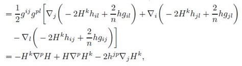 Differential Geometry Covariant Derivative Of Second Fundamental Form