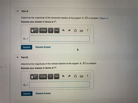 Solved Part A Determine The Magnitude Of The Horizontal