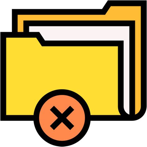 Folder Delete Files And Folders File Storage Icon Download On Iconfinder