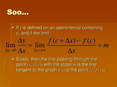 PPT Lesson The Tangent Line Problem PowerPoint Presentation Free Download ID