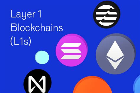 Layer 1 Blockchains 5 L1 Cryptocurrencies To Watch