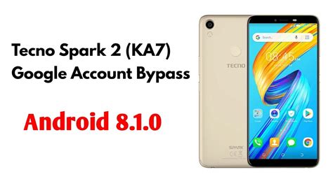 Tecno Spark FRP Bypass Tecno KA FRP Bypass YouTube