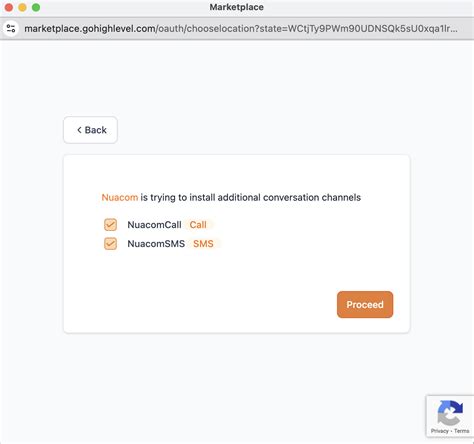 Go Highlevel Integration Setup Guide Nuacom Help Center