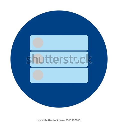 Illustration Data Server Icon Infrastructure Stock Vector Royalty Free 2551932065 Shutterstock