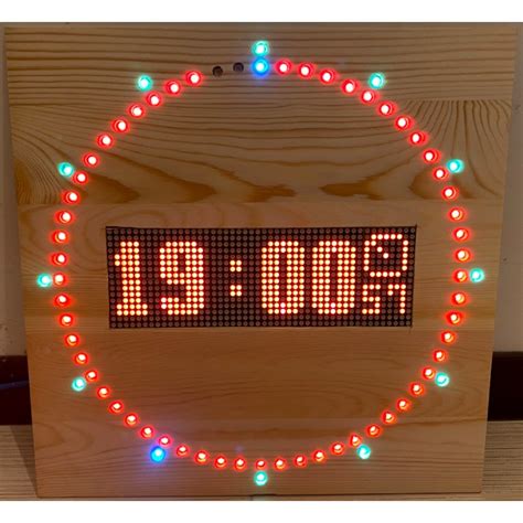【e Pi】arduino 彩色led 時鐘模組套件 Led Clock Module 蝦皮購物