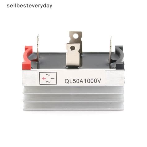 Seth ฐานฮีทซิงค์อลูมิเนียมเฟสเดียว Bridge Rectifier Diode 50a 1000v Vary Shopee Thailand