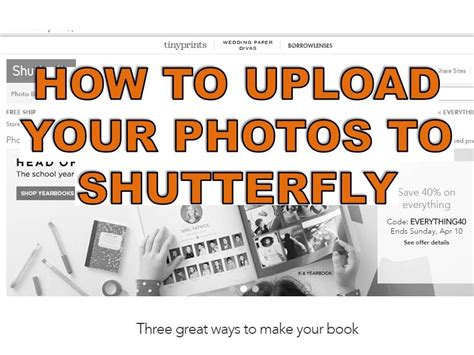 SHUTTERFLY How To Easily Upload Your Pictures YouTube