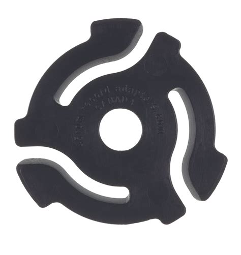 Black 45rpm Record Insert Adapters 45rpmrecordadapters