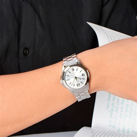Relógio Masculino Casio Mtp 1215a 7adf Prata Roma Shopping Seu Destino Para Compras No Paraguai