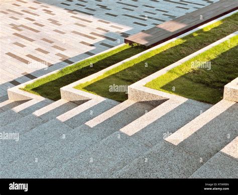Grass Steps With Modern