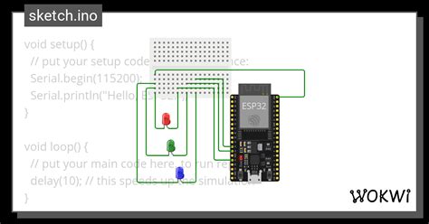wokwi online esp32 stm32 arduino simulator