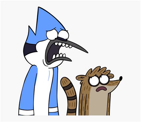 Regularshow Cartoon Cartoonnetwork Mordecai Rigby Hd Png Download