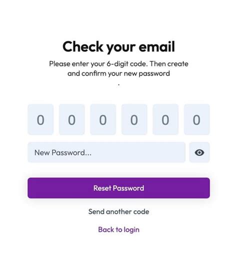 Downloads Reset Password Form Free Webflow Component