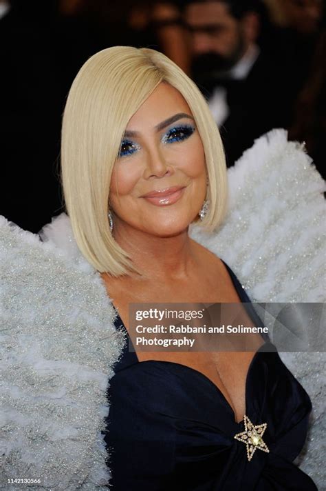 Kris Jenner Attends The 2019 Met Gala Celebrating Camp Notes On