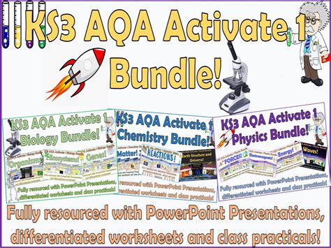 Aqa Activate 1 Ks3 Science Bundle Teaching Resources
