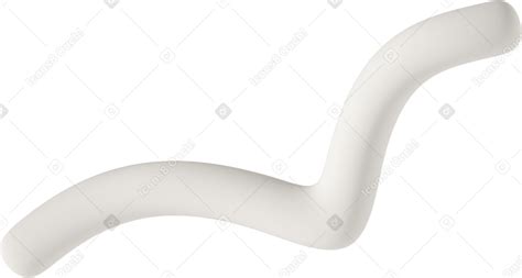 3d Crooked Line Png Svg