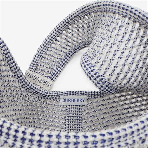 스몰 Ekd 크로셰 백 화이트 공식 Burberry®